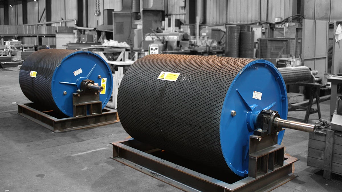 Large Pulley Magnets for Mining Project