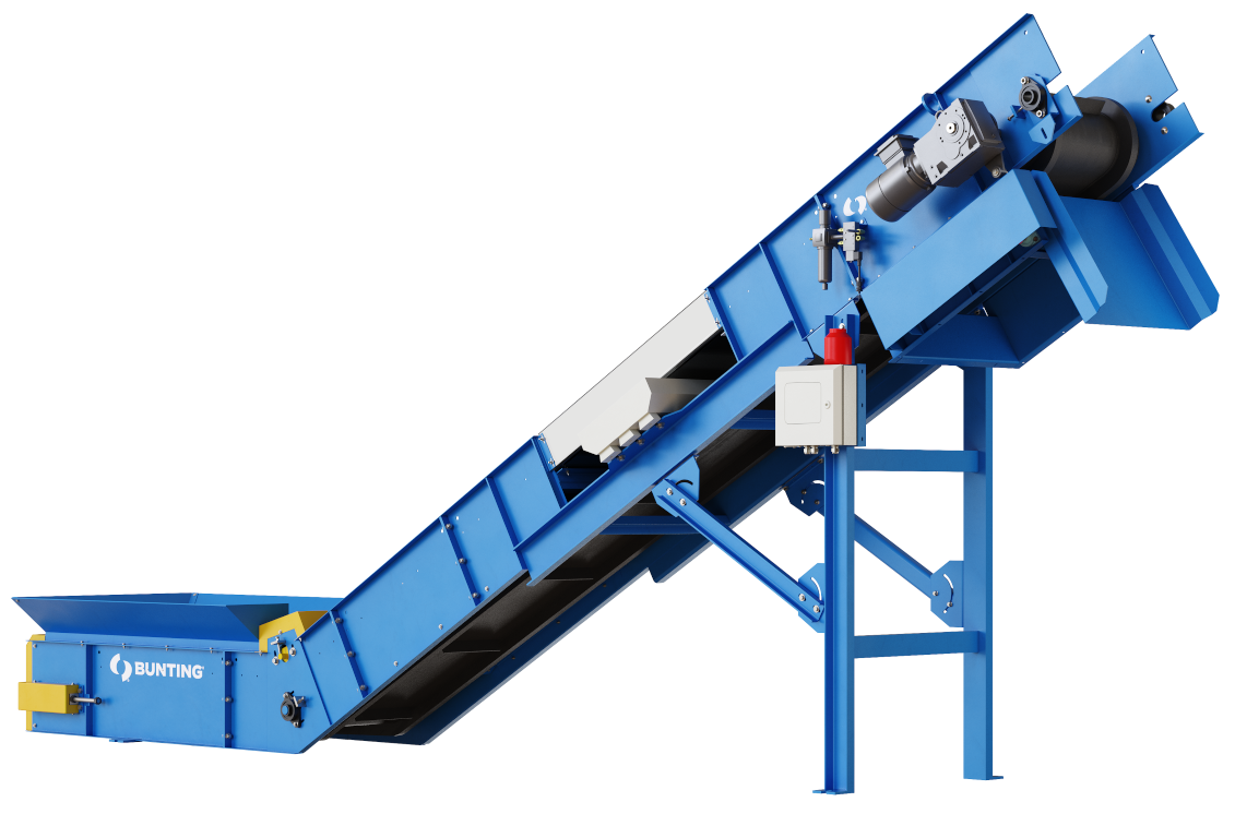 Industrial Conveyors for Metal Handling | Bunting Conveyor Systems