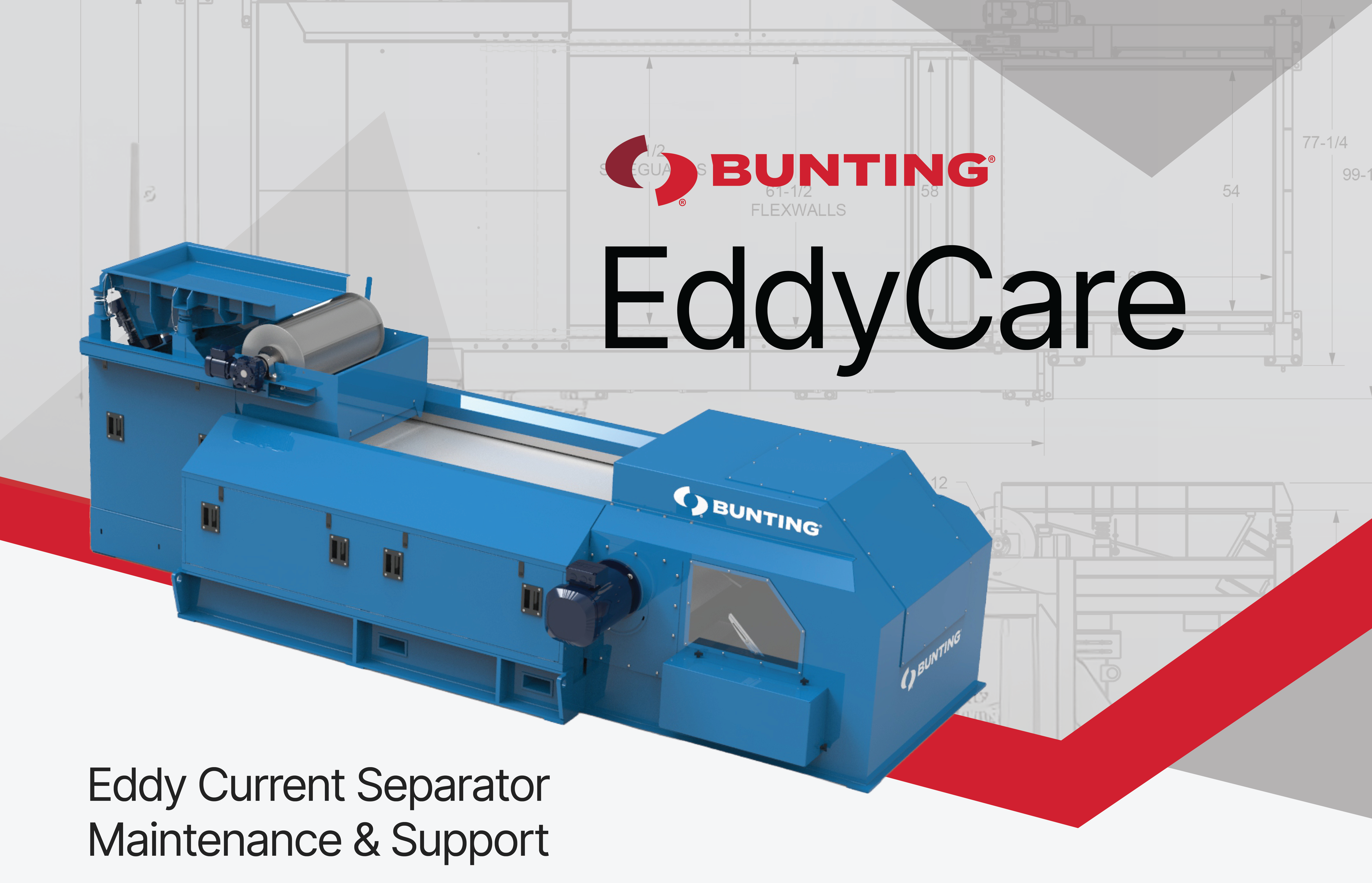 EddyCare | Eddy Current Separator Maintenance | Bunting