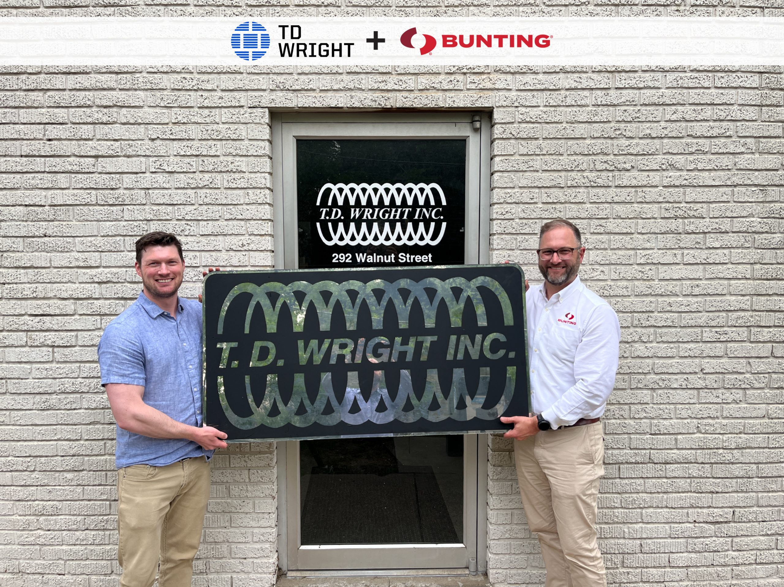 Bunting Acquires TD Wright | Magnetic Cylinder Expansion
