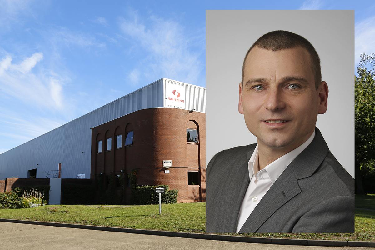 Dirk Mylich Appointed Bunting’s European Recycling Product Manager
