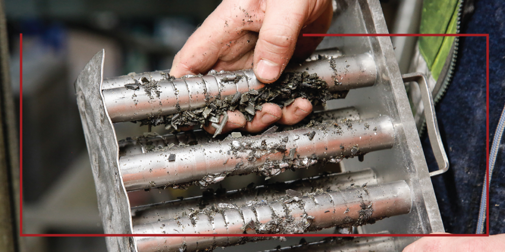 New Drawer Magnet Insert Reduces Downtime - Bunting Magnetics Co.