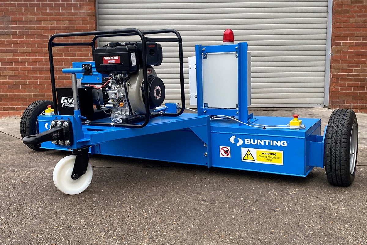 Electromagnetic Sweeper for UAE Logistics Company