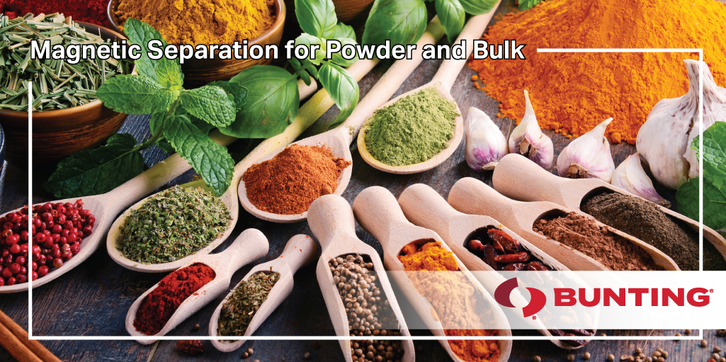 Magnetic Separation for Powder & Bulk | Bunting Inline Magnets