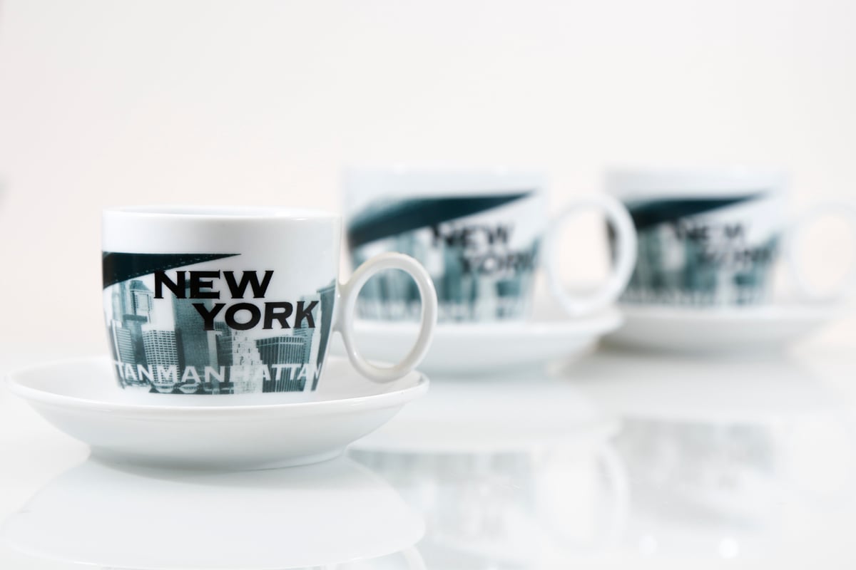 Keeping Ceramic Tableware Iron Blemish Free